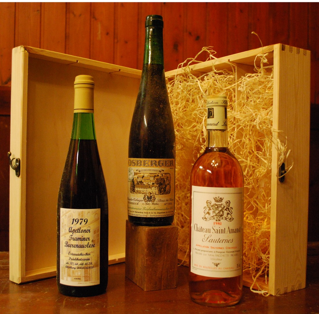 fine and rare wine Grams & Co: wine rarities treasure boxes - fine and ...